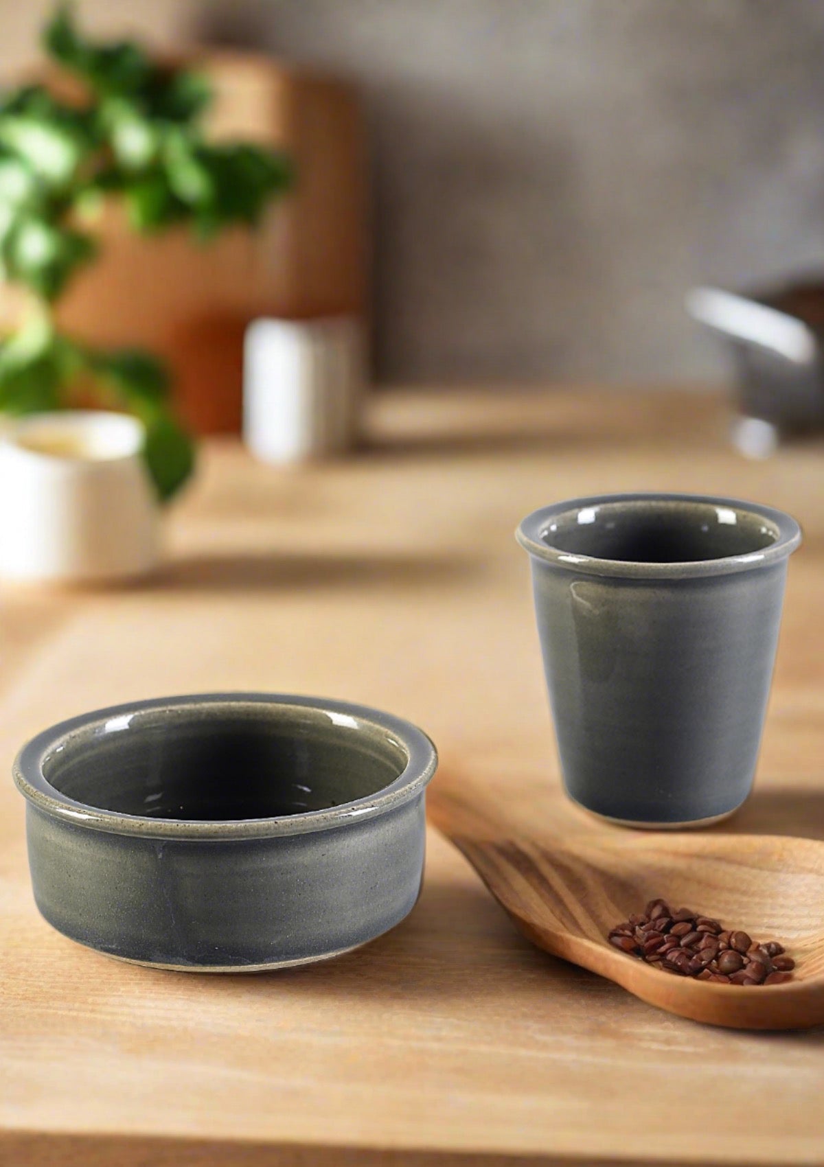 Filter coffee set of 2 - Grey – IshqMe