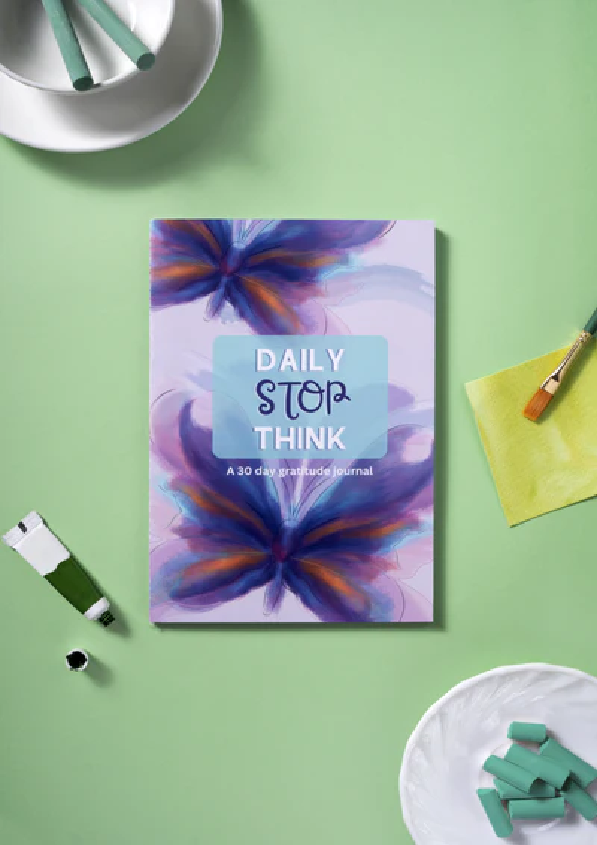 Gratitude journal + Stickers (set of 6) – IshqMe