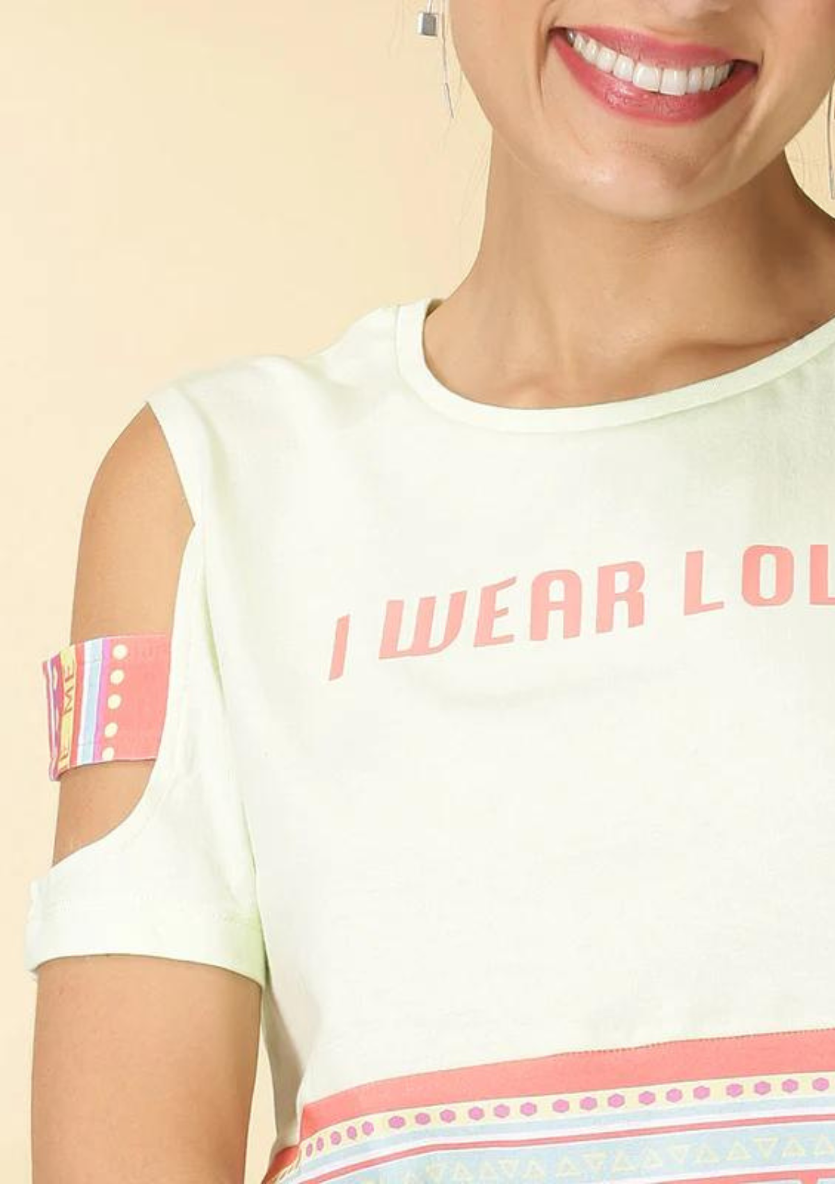 Trendy Slashed Sleeve Crop Tops Online in India | IshqMe